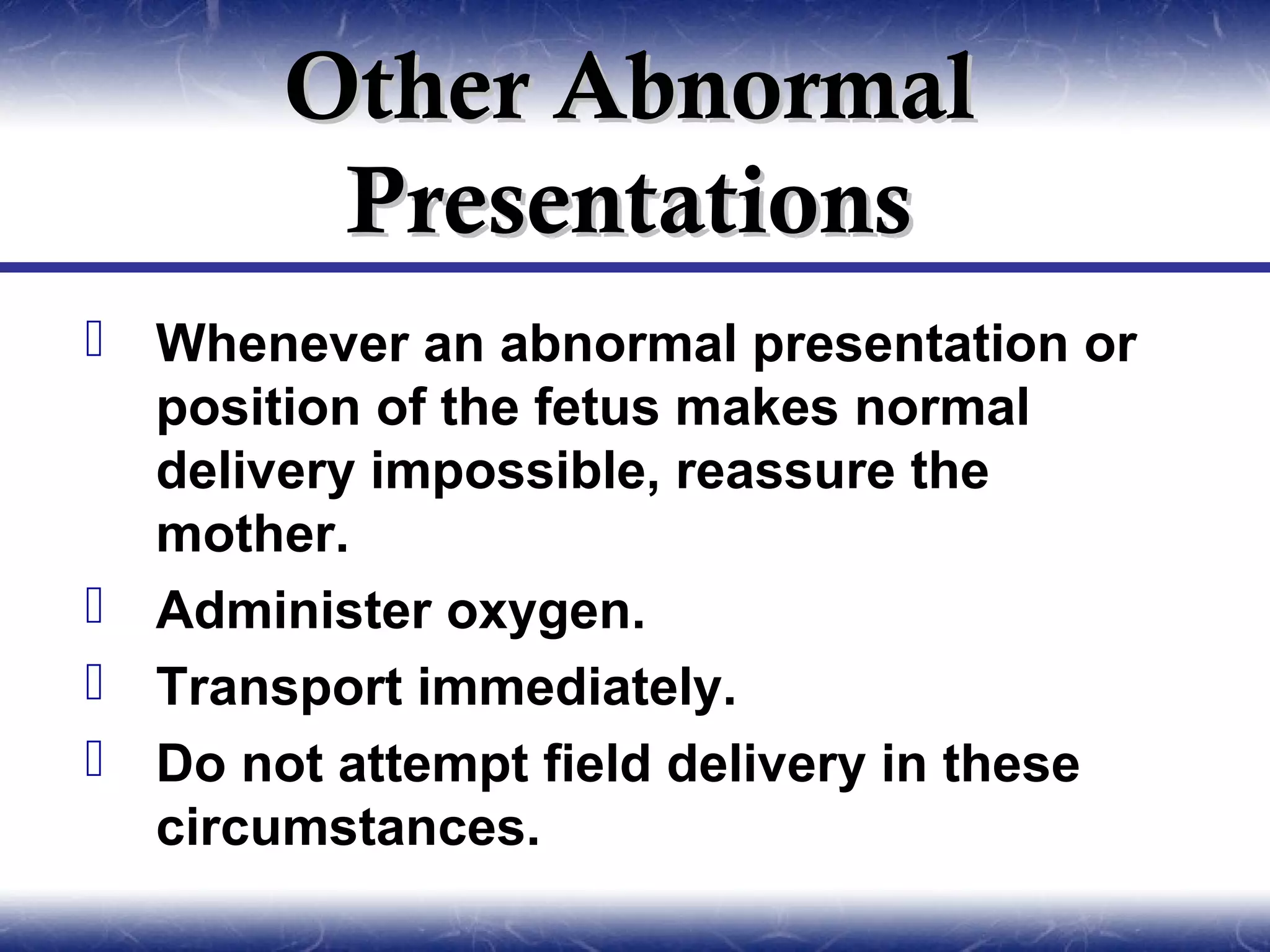 Obstetrics | PPT