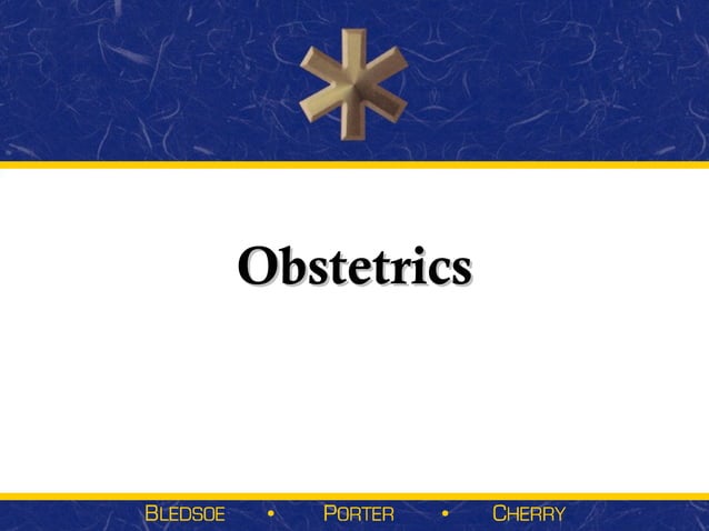 Obstetrics | PPT