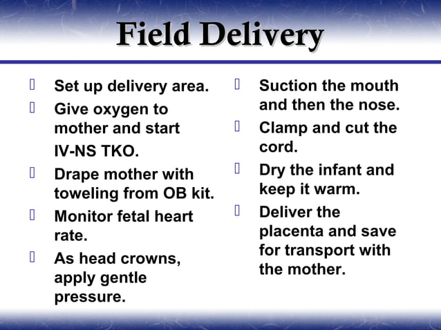 Obstetrics | PPT