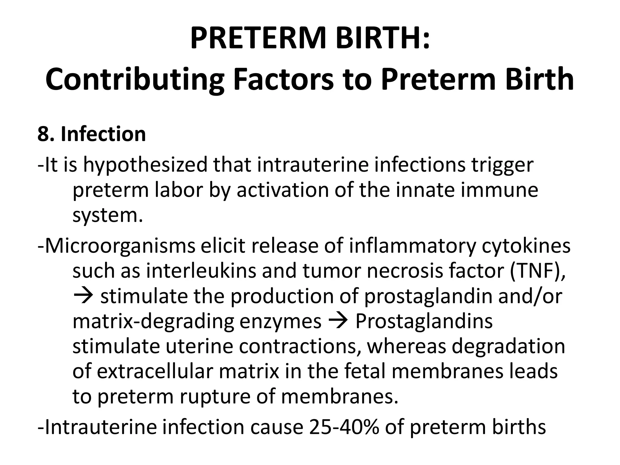 Obstetrics-Preterm Birth | PDF