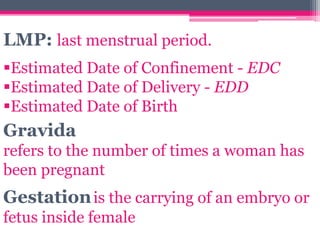 Obstetrics and gynaecology | PPTX