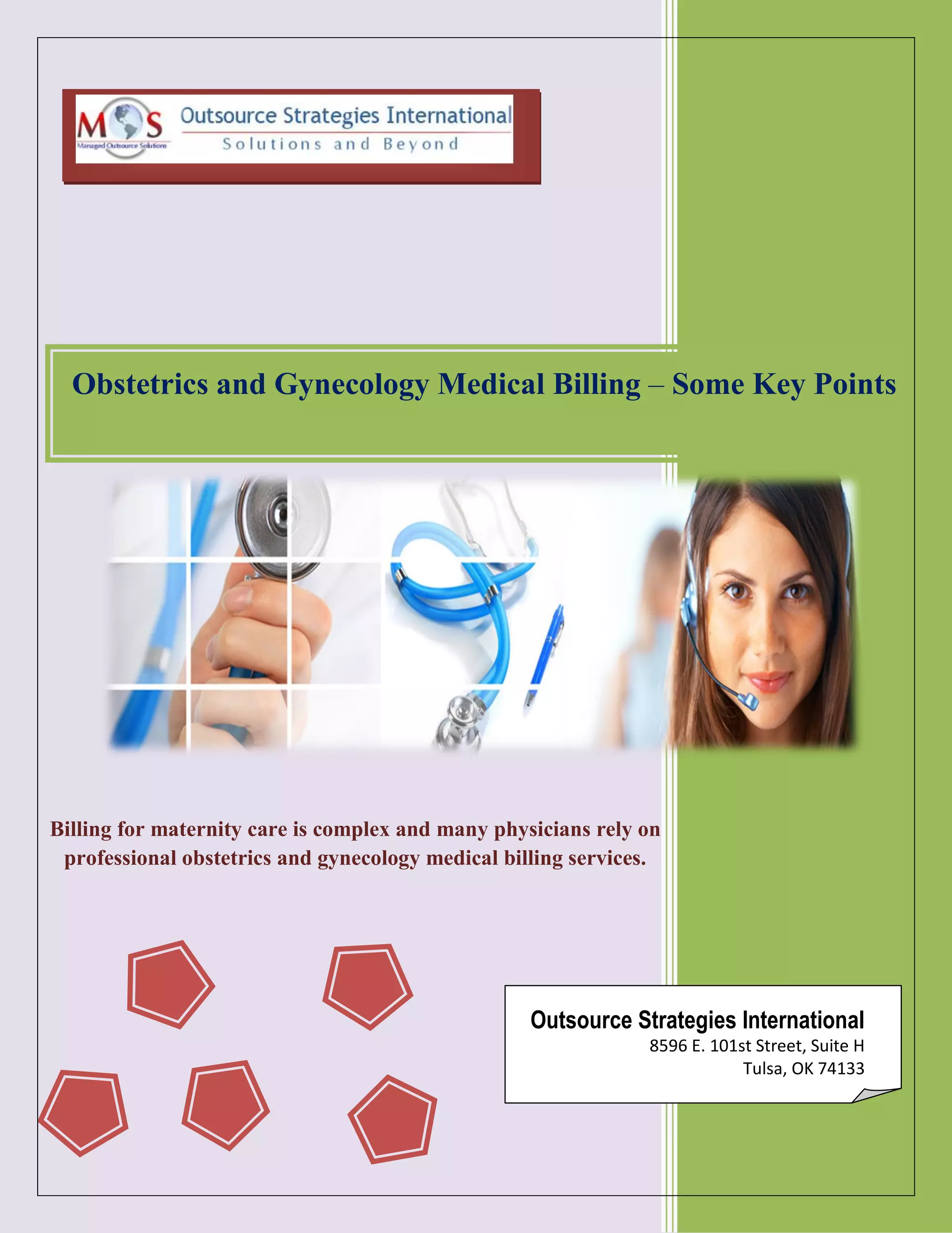 Obstetrics and Gynecology Medical Billing – Some Key Points | PDF
