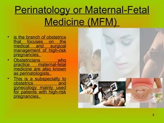 Obstetrics and Gynecology Specialists | PPT