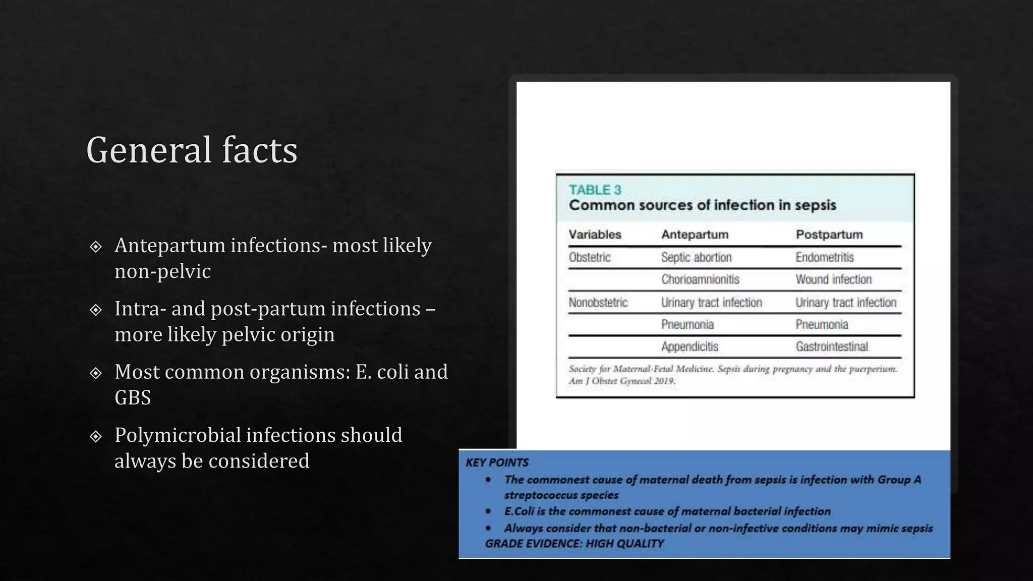 Obstetric sepsis | PPTX