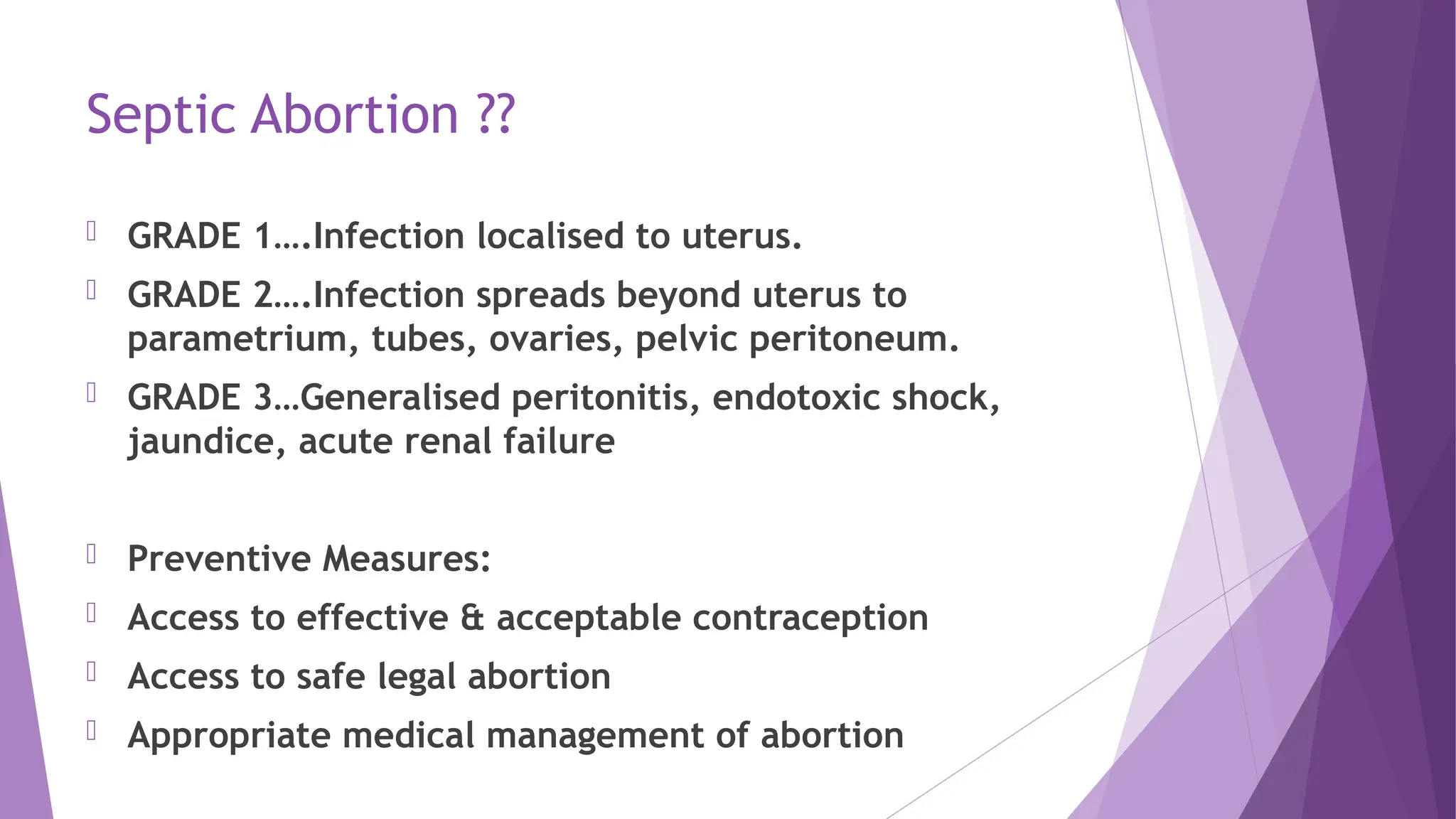 Obstetric sepsis presentation by Dr. ranjana khanna. | PPT