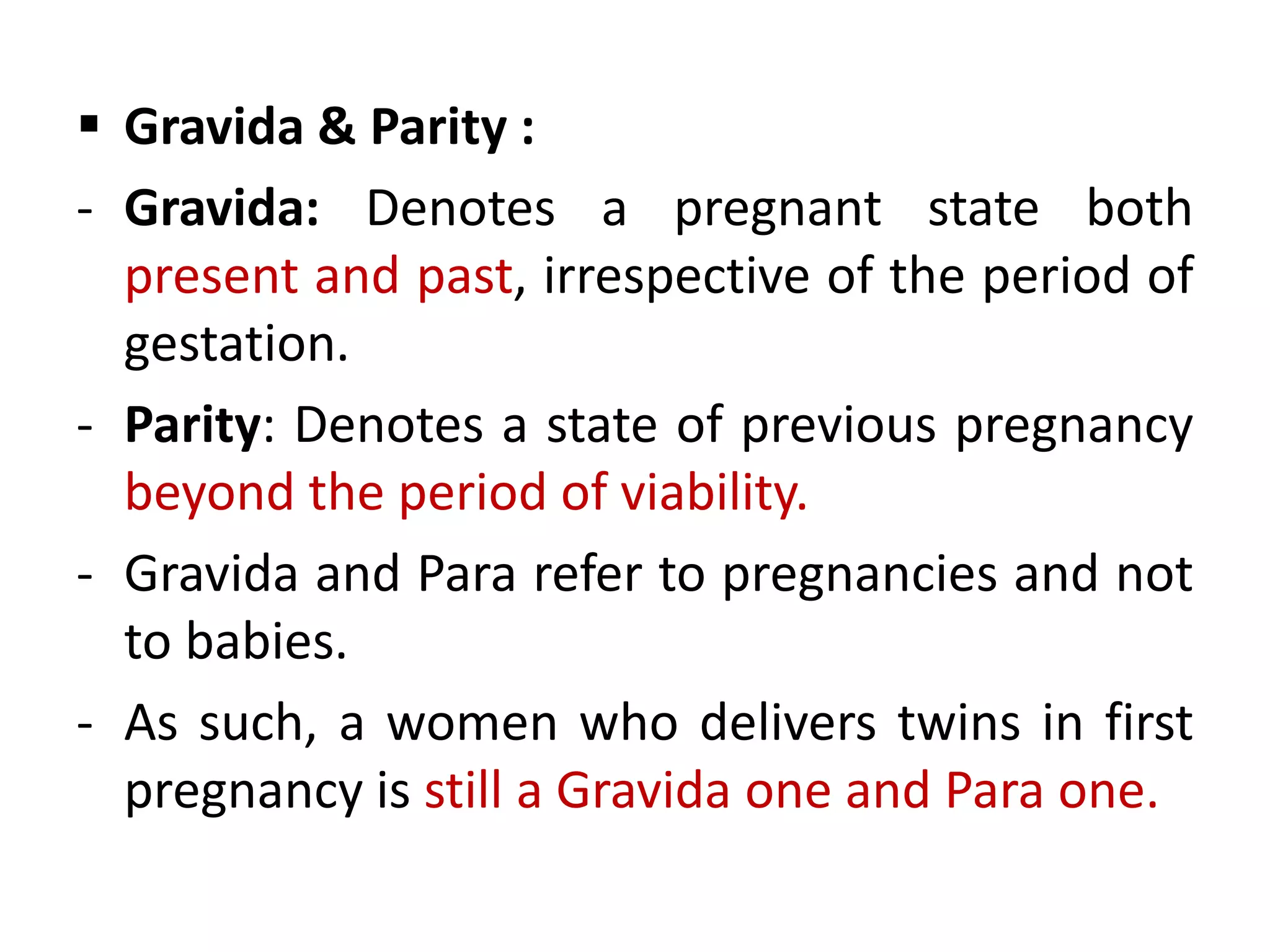 Obstetrics History taking/ Examination | PPTX