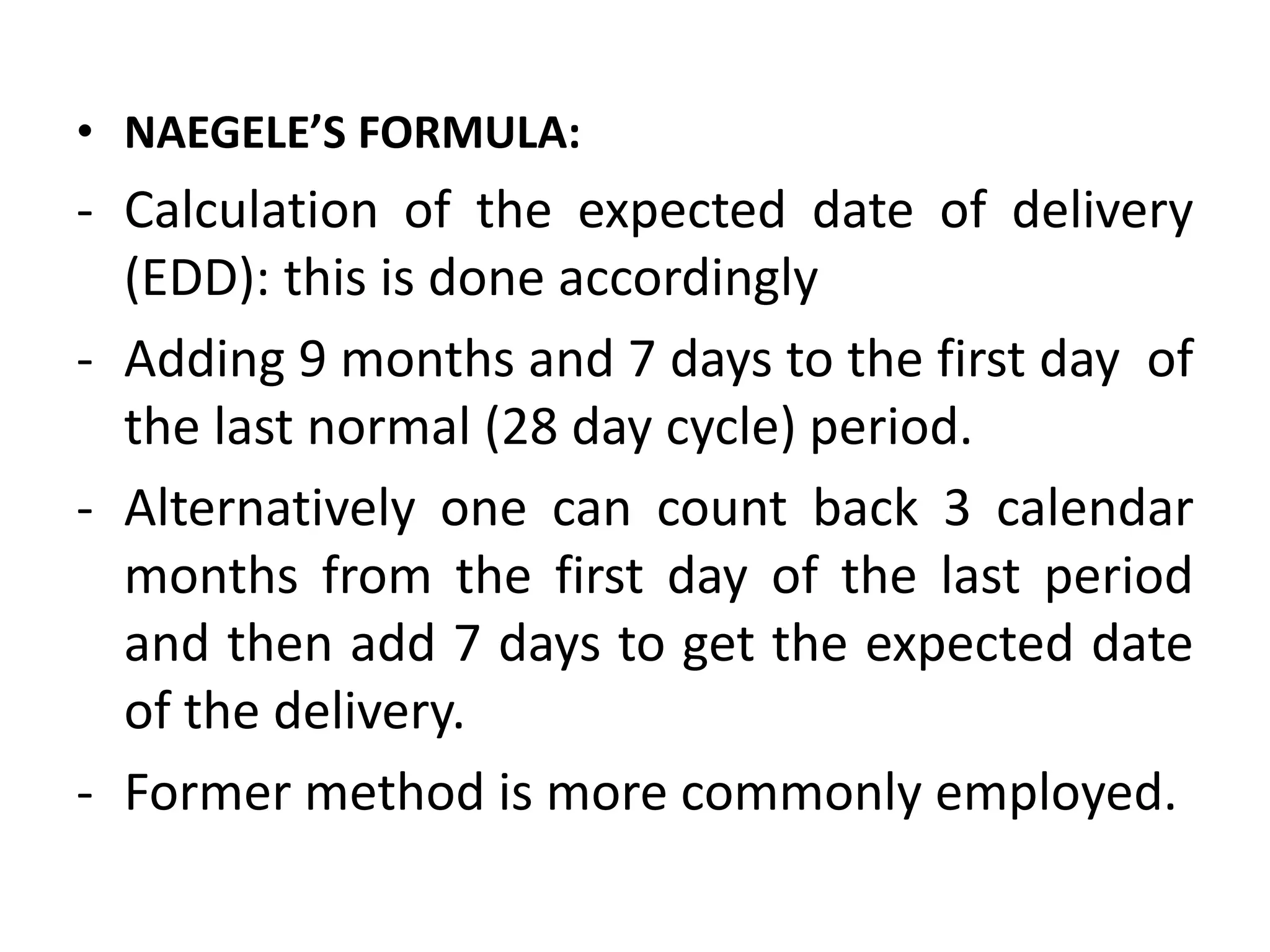 Obstetrics History taking/ Examination | PPTX