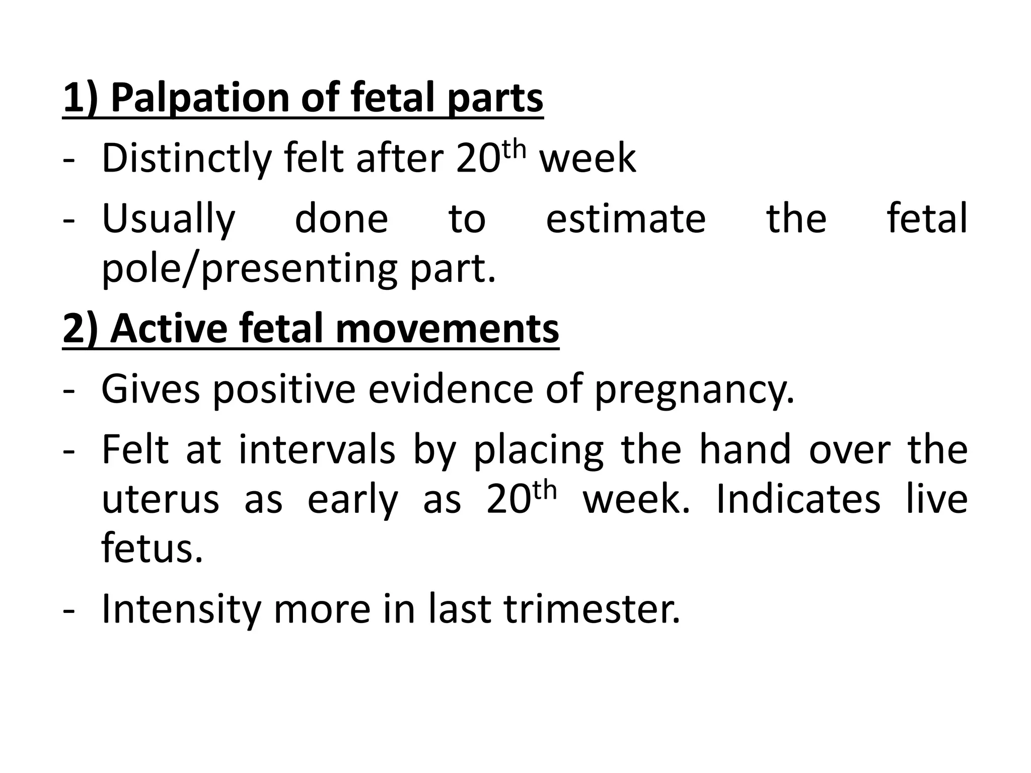 Obstetrics History taking/ Examination | PPTX