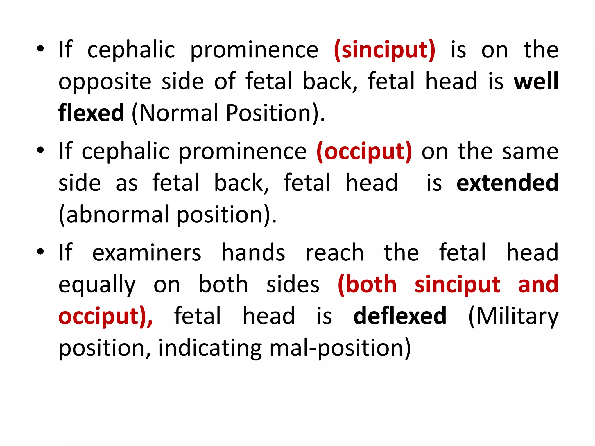 Obstetrics History taking/ Examination | PPTX