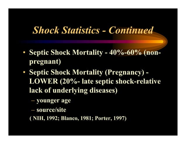 Obstetric shock | PDF | Lung and Respiratory Health | Diseases and ...