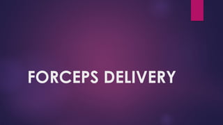 OBSTETRICS OPERATIONS presentation shows operative procedure | PPTX