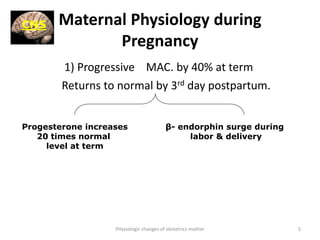 Obstetrics physiological changes | PDF
