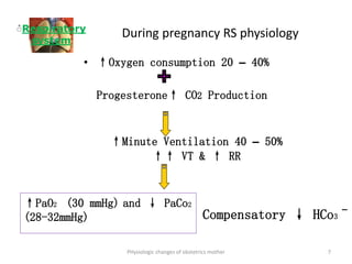 Obstetrics physiological changes | PDF