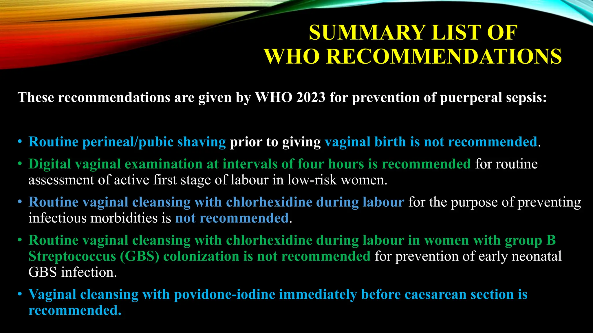 OBSTETRICS SEPSIS - BUNDLE APPROACH.pptx
