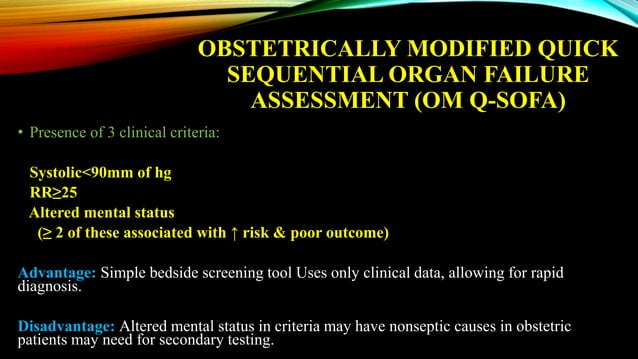 OBSTETRICS SEPSIS - BUNDLE APPROACH.pptx