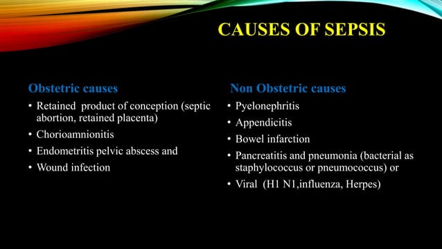 OBSTETRICS SEPSIS - BUNDLE APPROACH.pptx