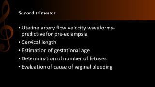 Obstetrics ultrasound for postgrad 1 | PPTX