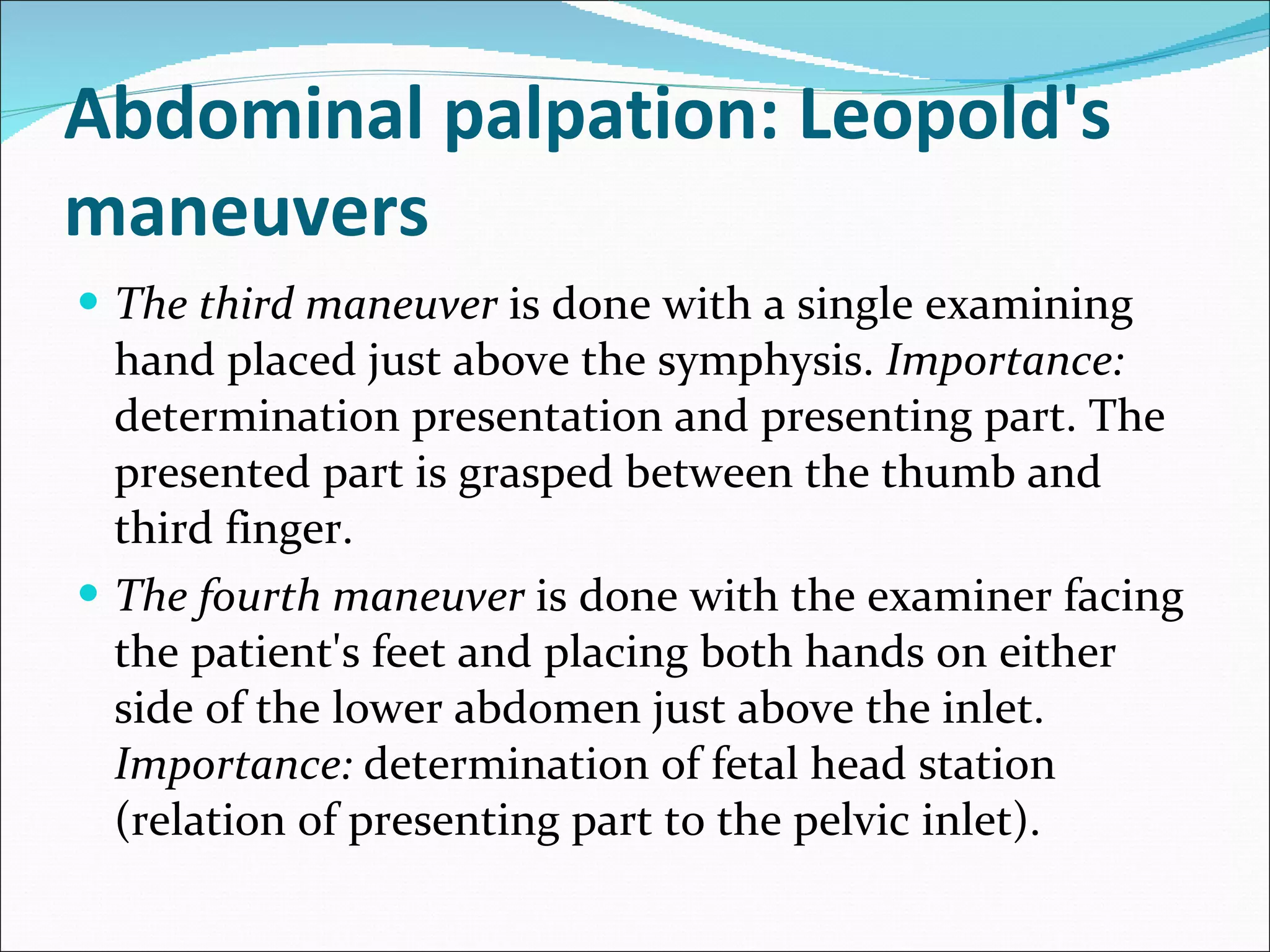 Obstetric terminology | PPT