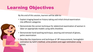 Obstetric Triaging.pptx | Pregnancy | Reproductive Health