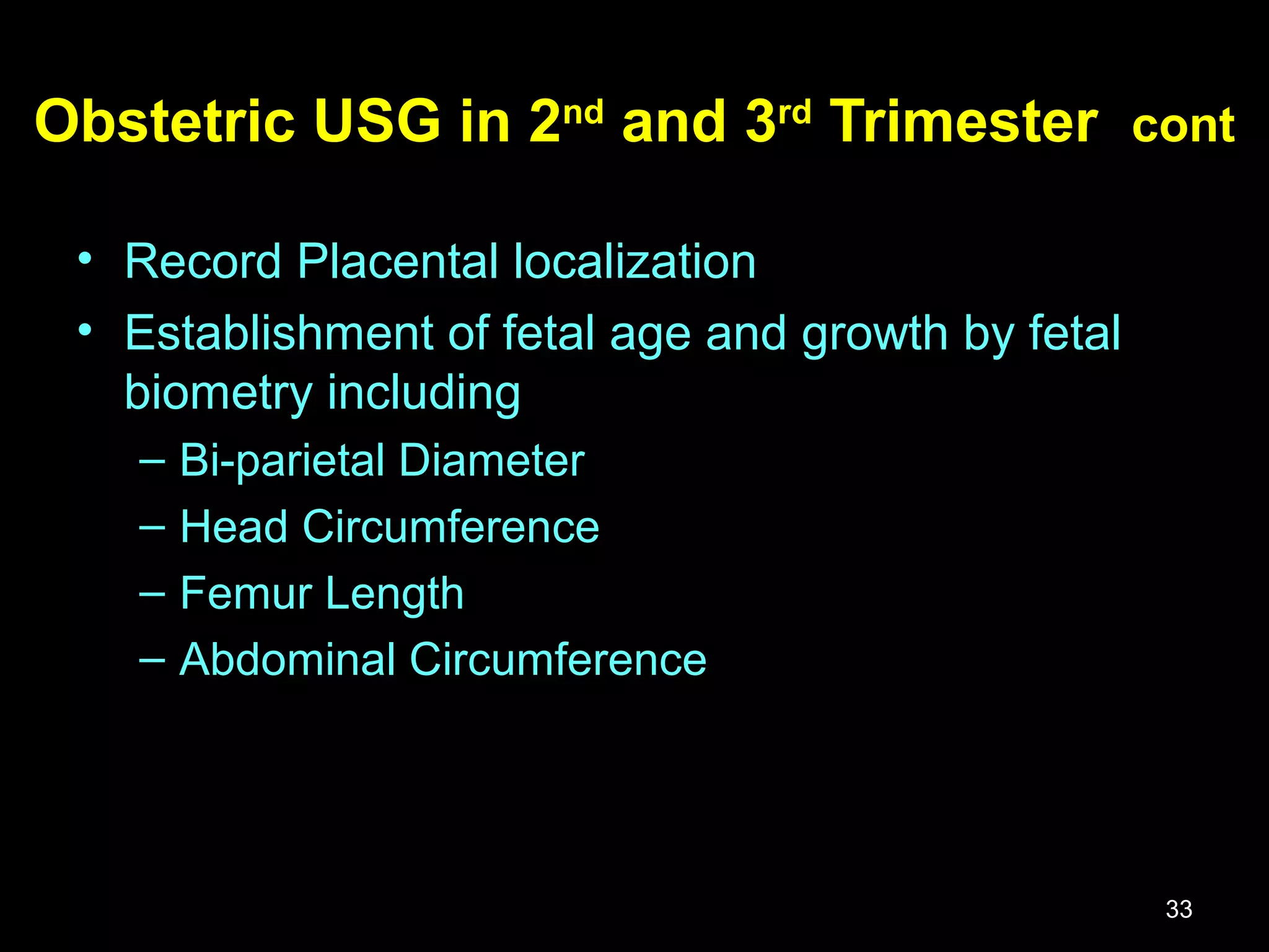 Obstetric ultrasound | PPT