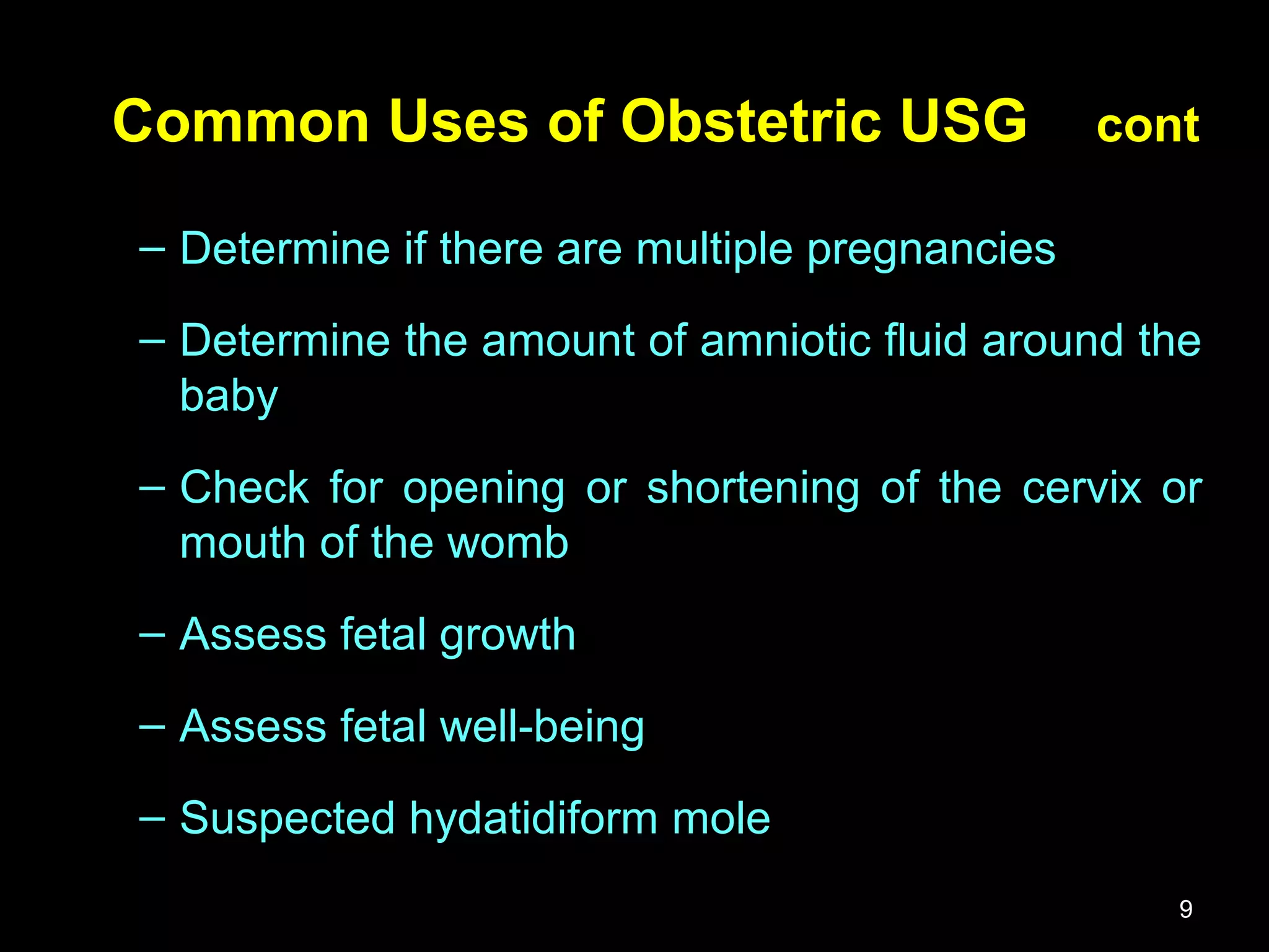 Obstetric ultrasound | PPT