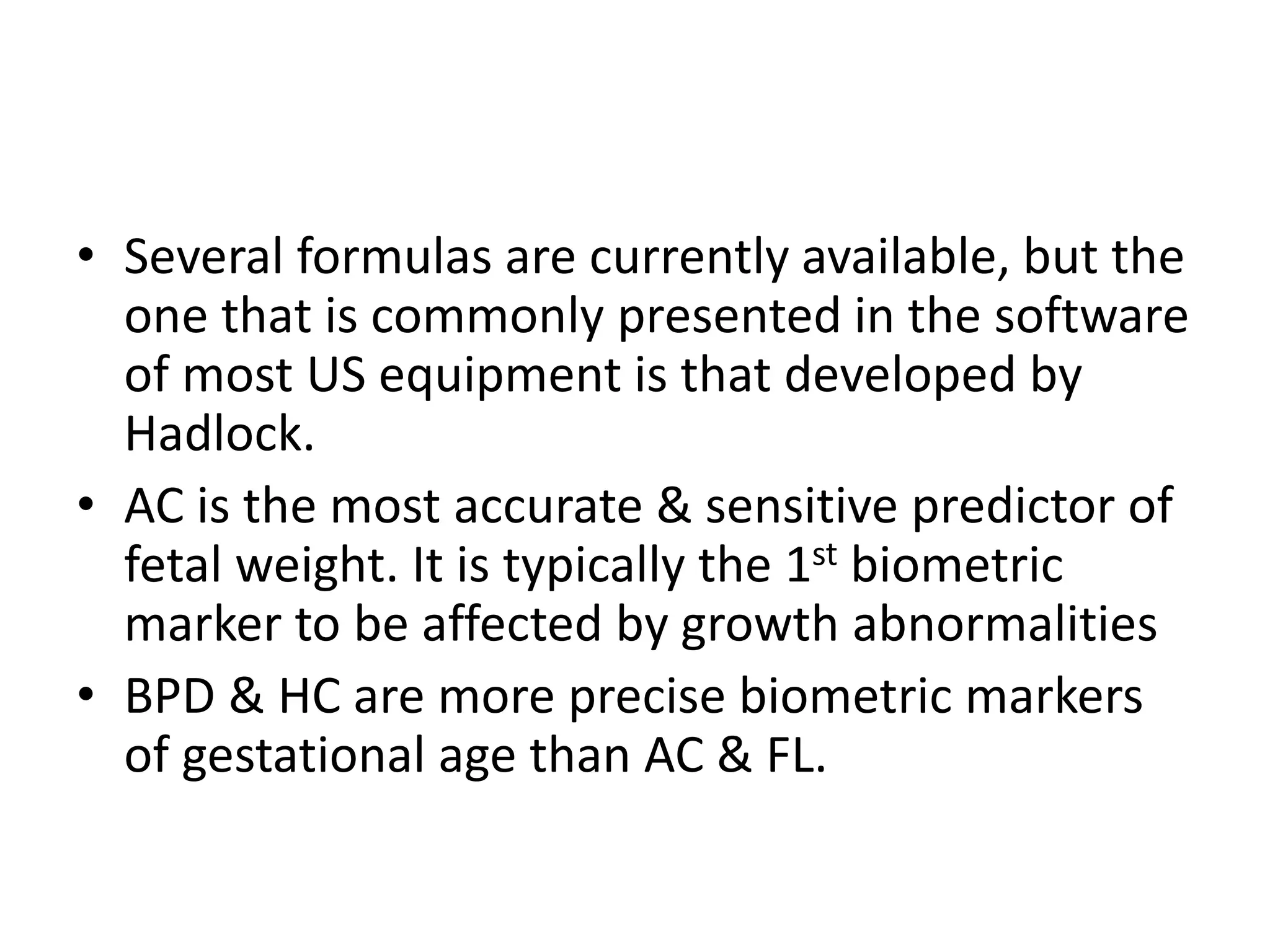 Obstetric ultrasound - Radiology | PPTX