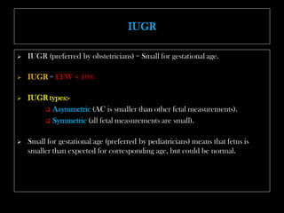 Obstetric Ultrasound -Lecture 09 -Fetal growth.pdf