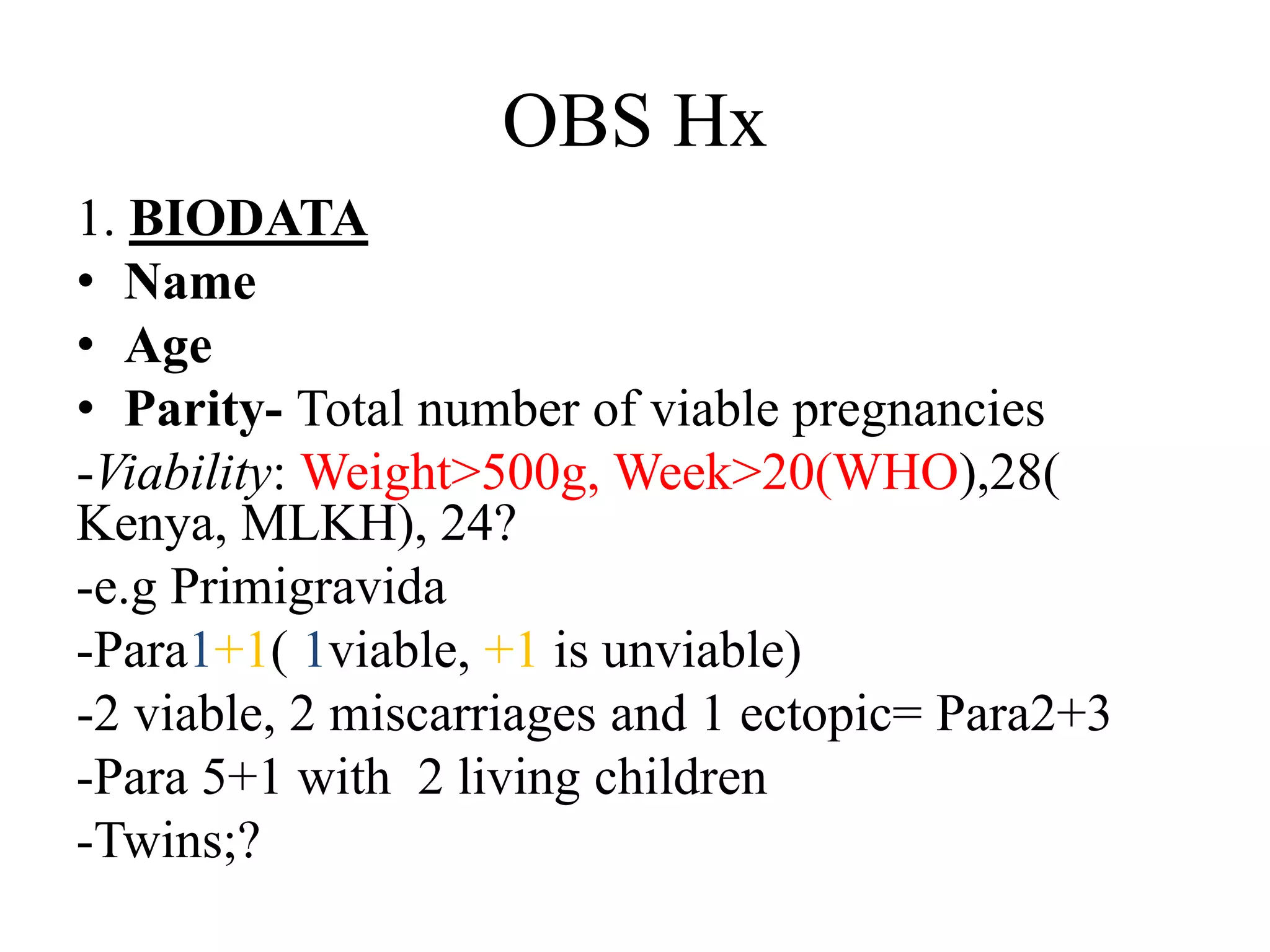 OBSTRETICS AND GYNAECOLOGY HISTORY AND PHYSICAL EXAM.pptx