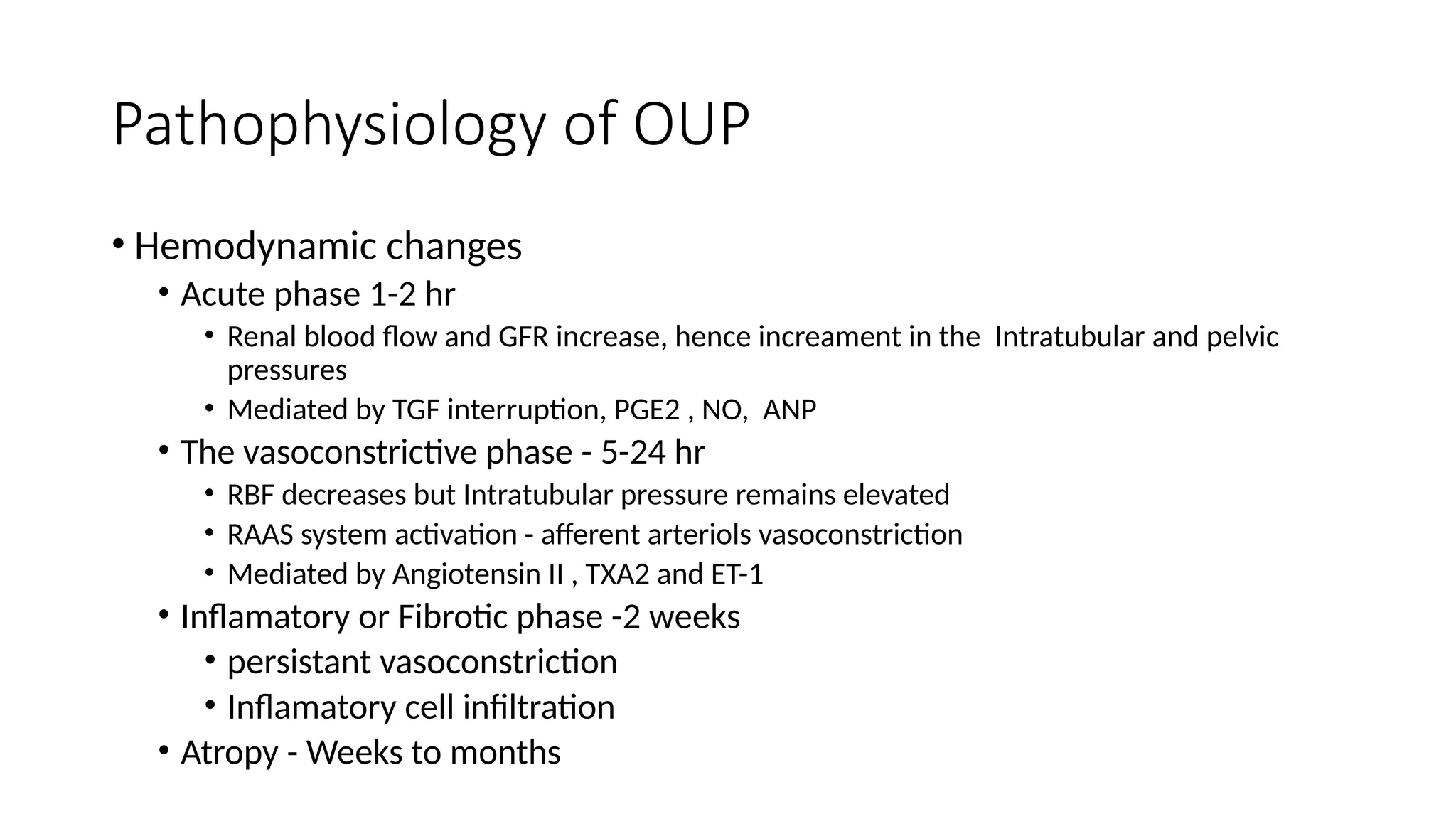 Pathophysiology and causes of obstructive Uropathy .pptx