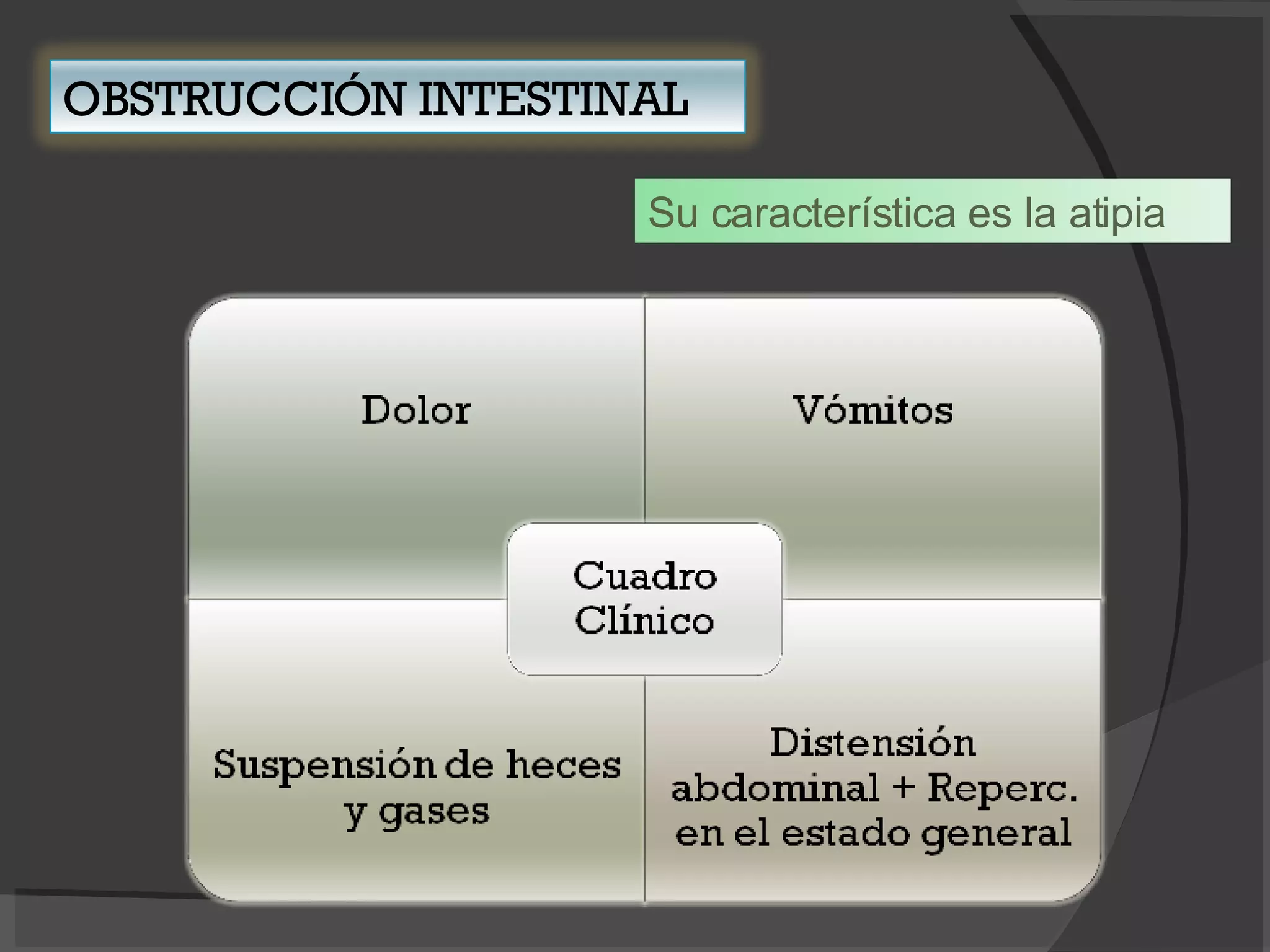 ObstruccióN Intestinal | PPT | Digestive Disorders | Diseases and ...