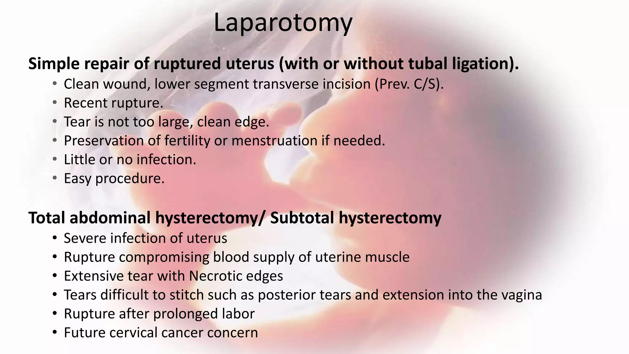 Obstructed labor management | PPTX
