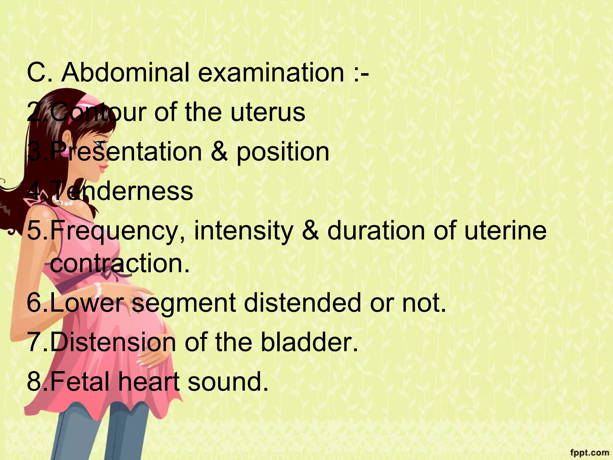 Obstructed labour | PPT