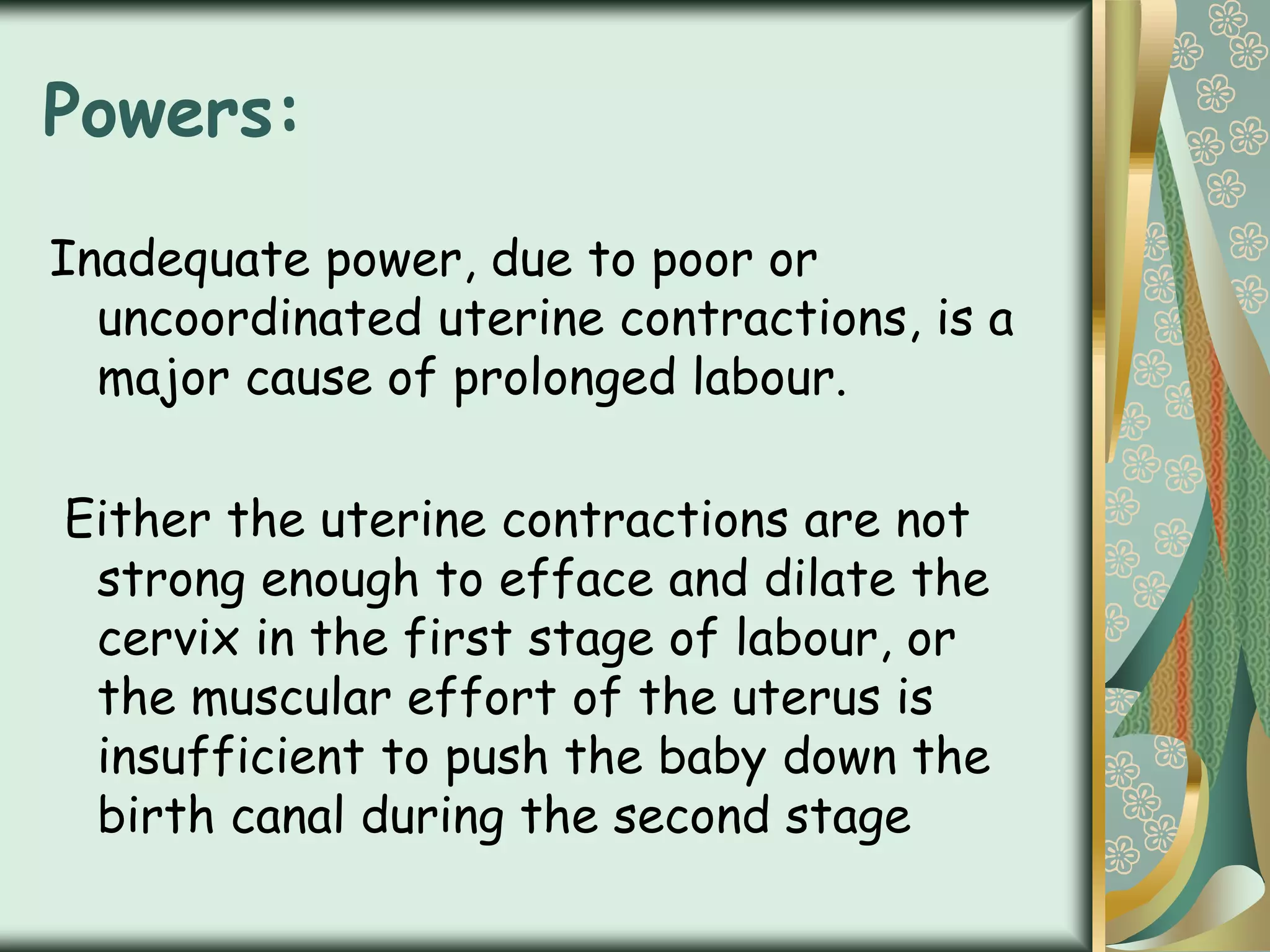 Obstructed labor | PPTX