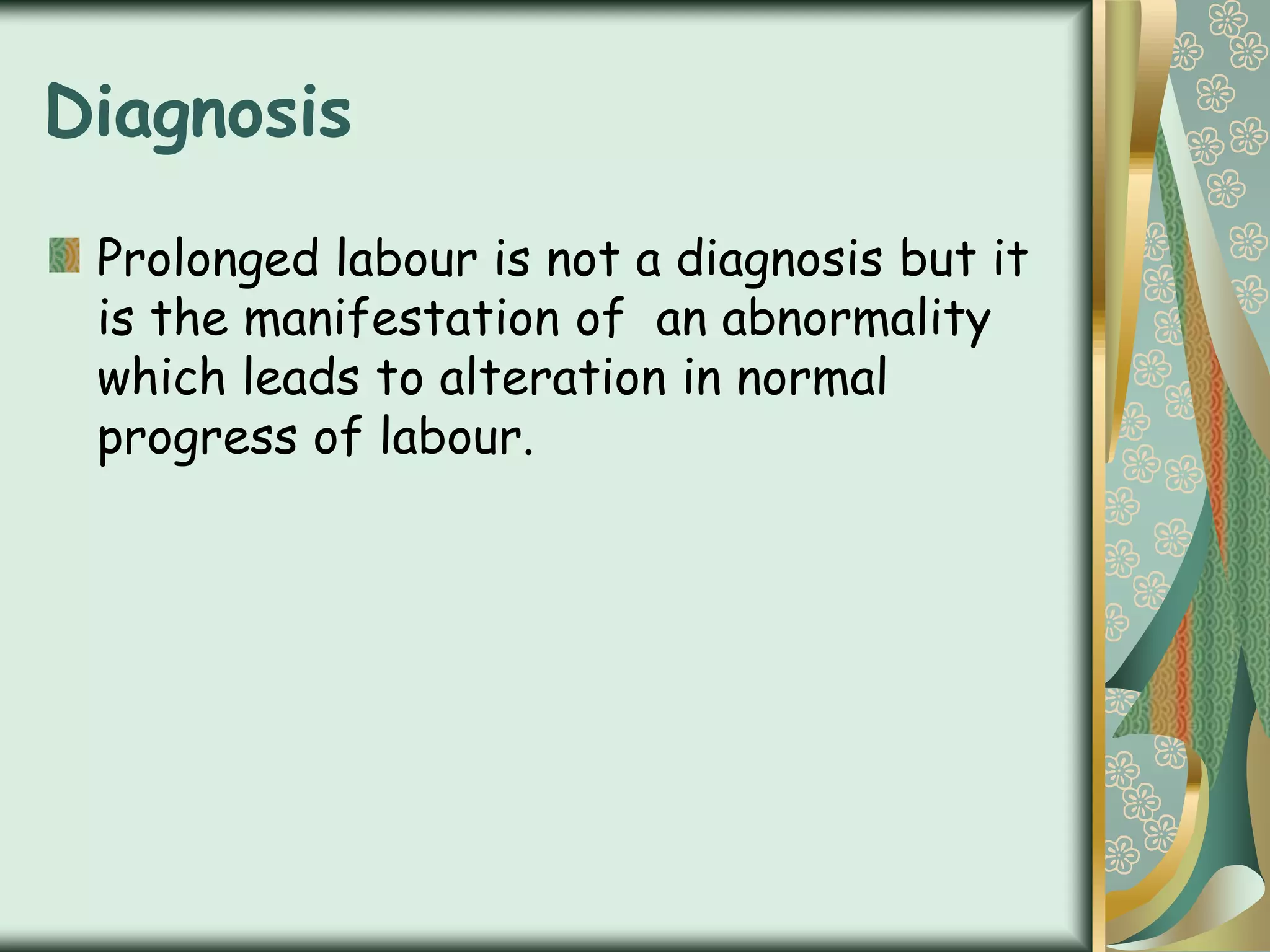 Obstructed labor | PPTX