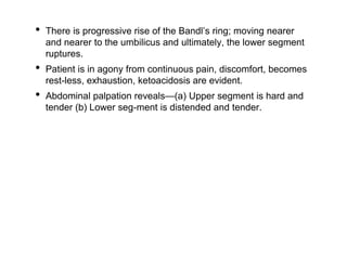 Obstructed labour | PPTX