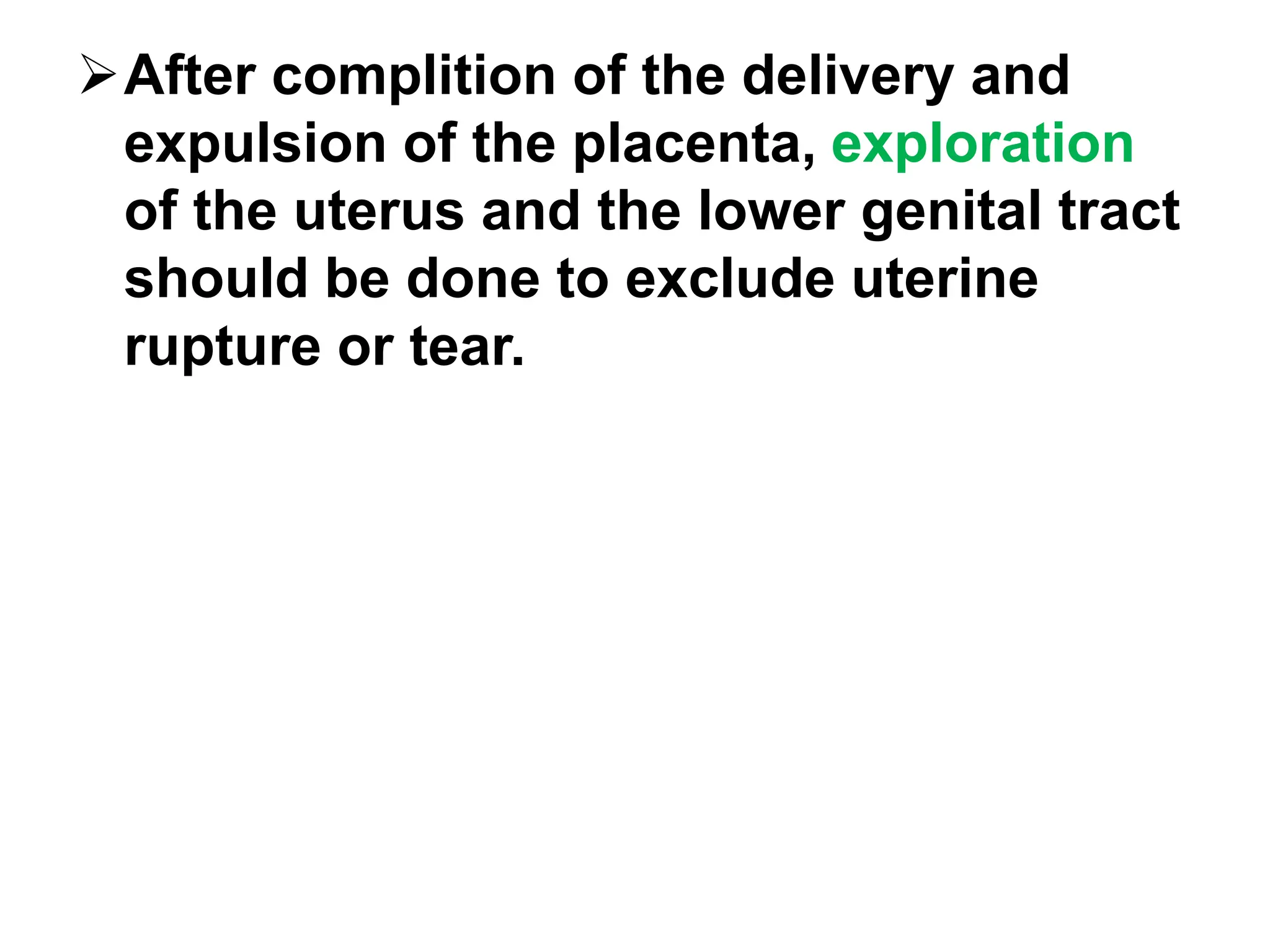 Obstructed Labor and Management in Obstetrics | PPTX