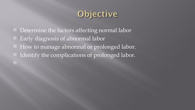 Obstructed labour - main managementlines.ppt