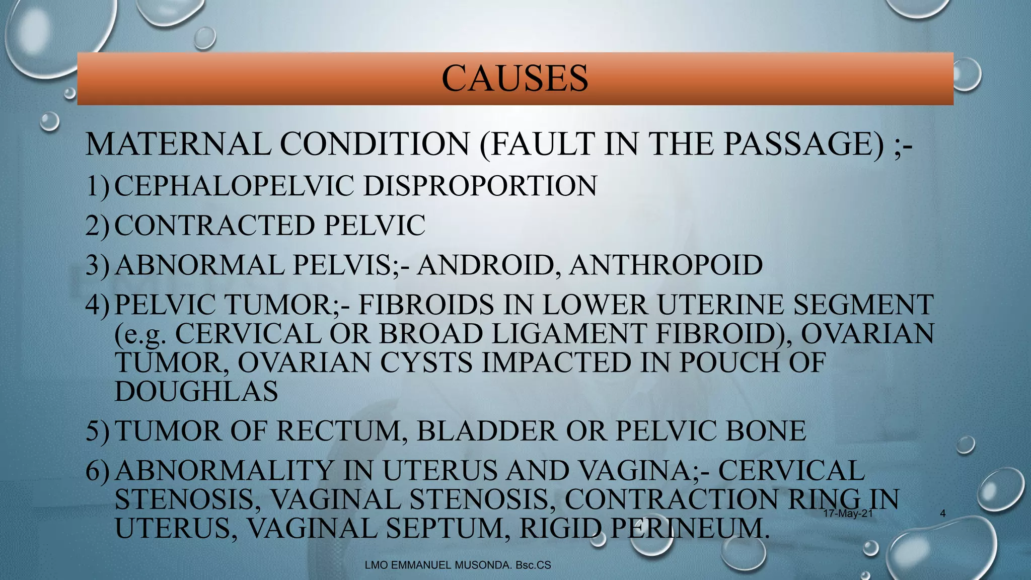 OBSTRUCTED LABOUR -EBM.pdf
