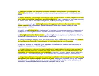 obstruction law discussion for JD program | DOCX