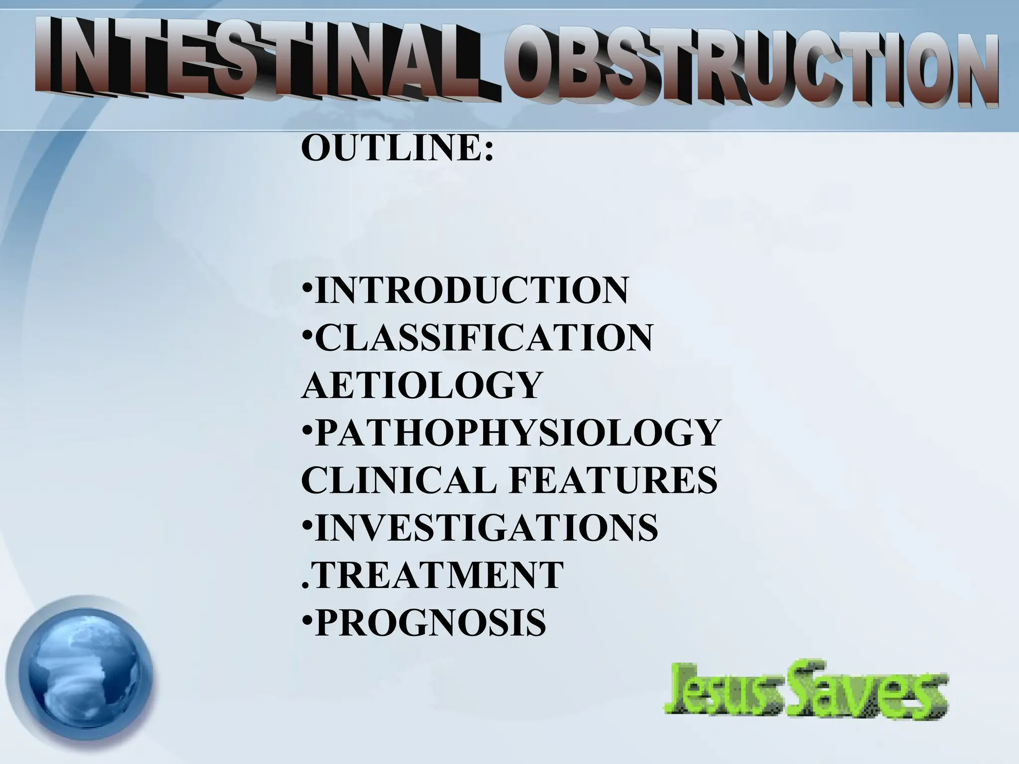 Intestinal obstruction management final.ppt