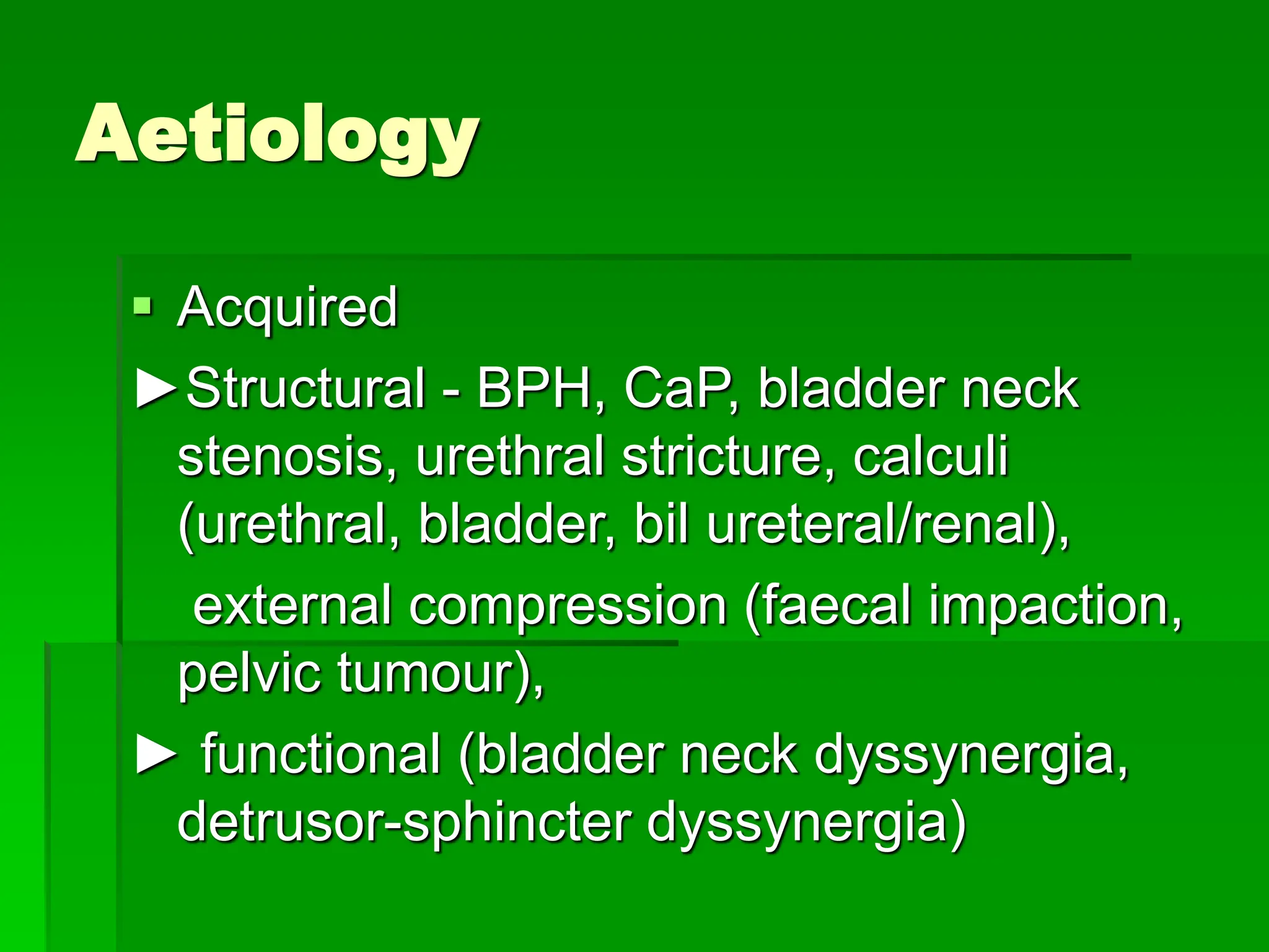 OBSTRUCTIVE-UROPATHY.powerpoint ppt11111 | PPT