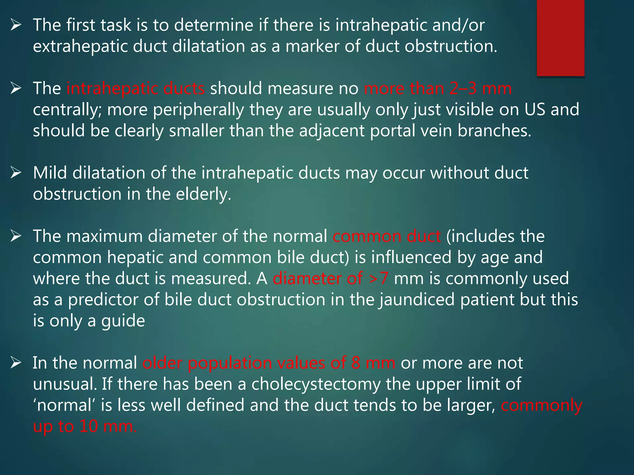 Imaging of Obstructive jaundice | PPTX