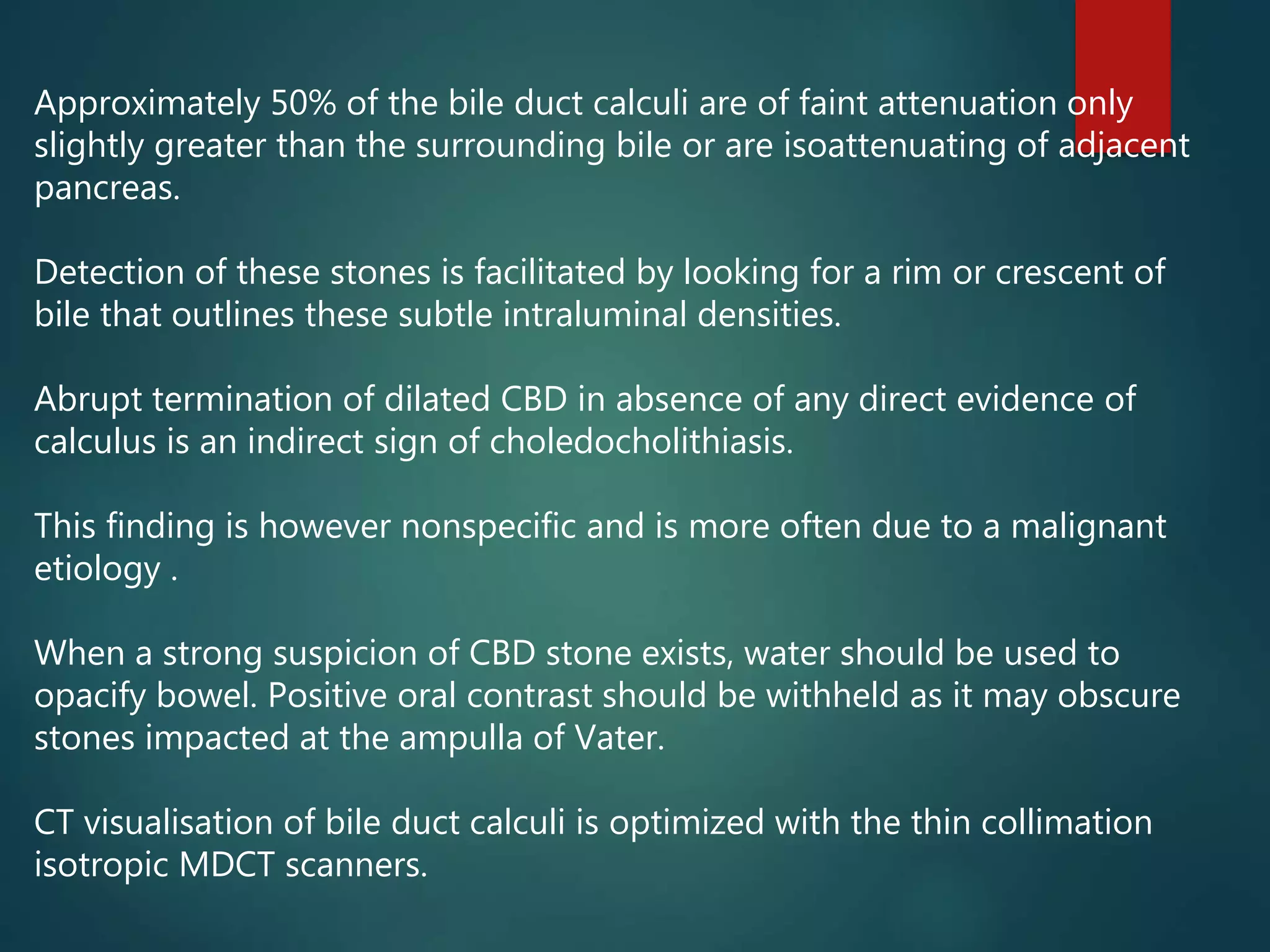 Imaging of Obstructive jaundice | PPTX