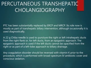 Imaging of Obstructive jaundice | PPTX