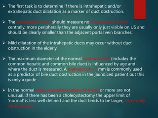Imaging of Obstructive jaundice | PPTX