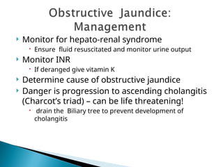 obstructivejaundice-obstructive jaundice in neonate | PPT