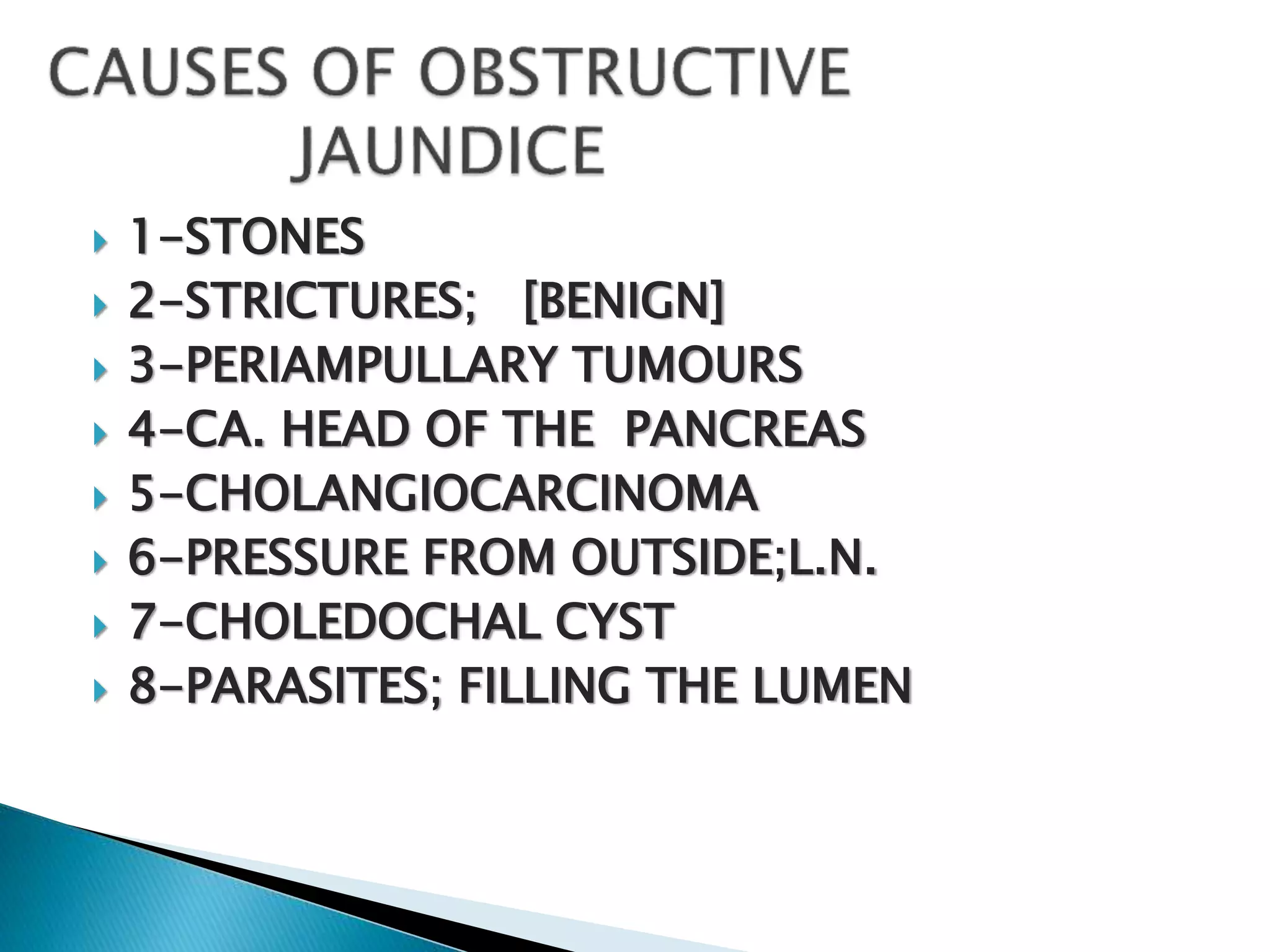 Obstructive jaundice | PPT