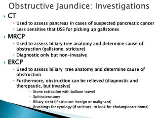 Obstructive jaundice | PPT
