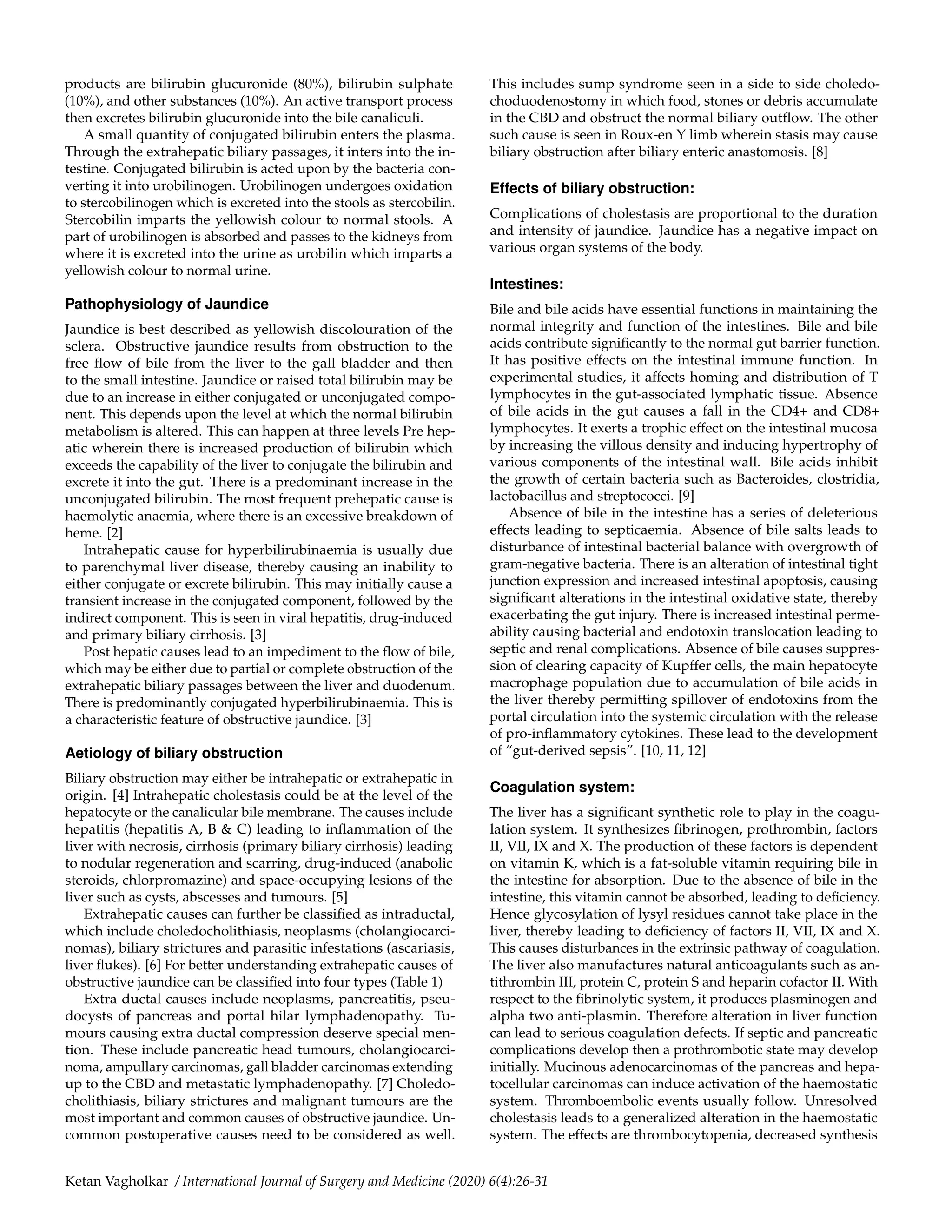 OBSTRUCTIVE JAUNDICE: UNDERSTANDING THE PATHOPHYSIOLOGY | PDF ...