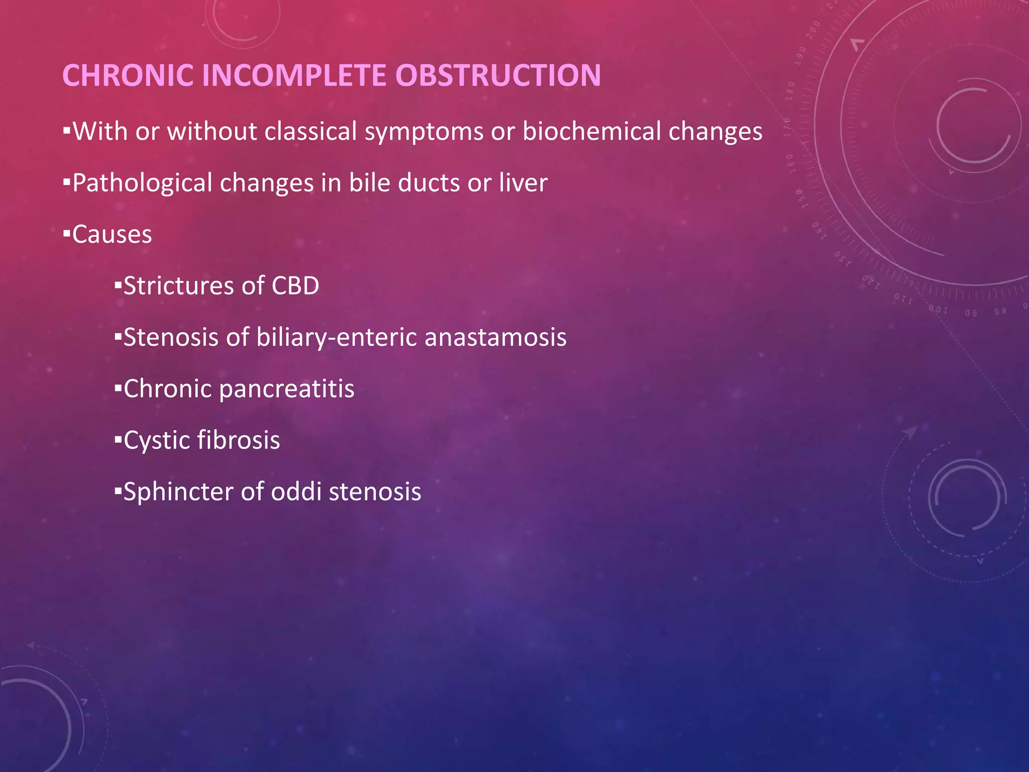 Obstructive jaundice | PPTX